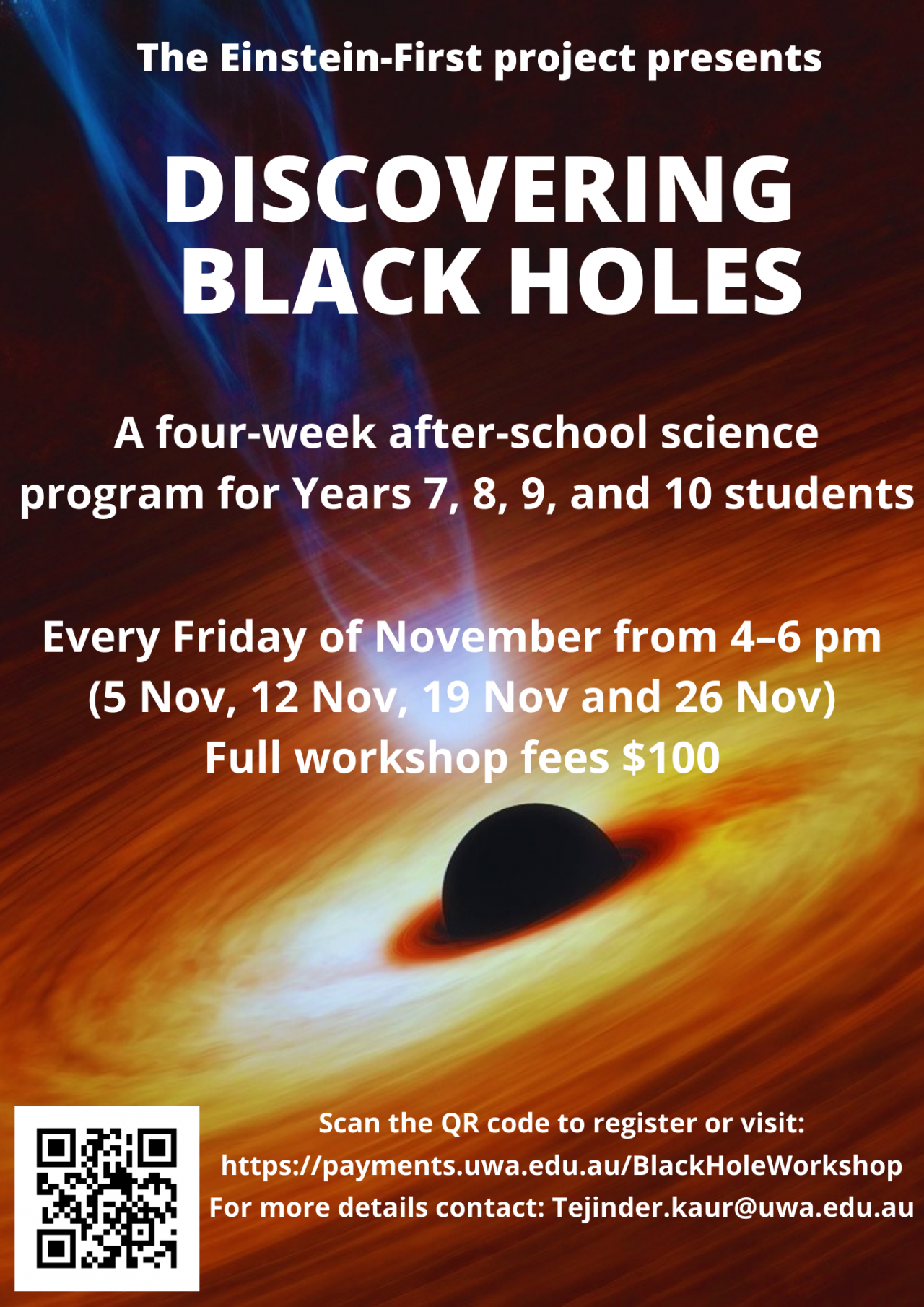 Student Workshops - Einstein-First Project