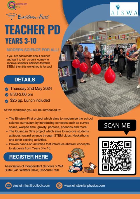 Teacher PD Workshops - Einstein-First Project